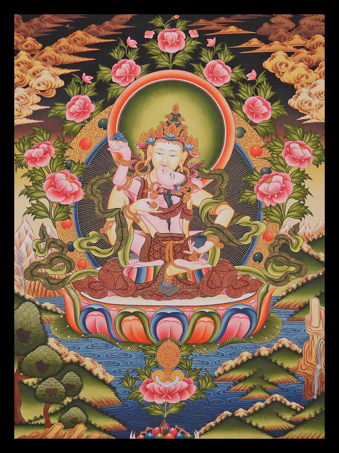 The Practice of Vajrasattva Yab Yum - Lama Lena Teachings